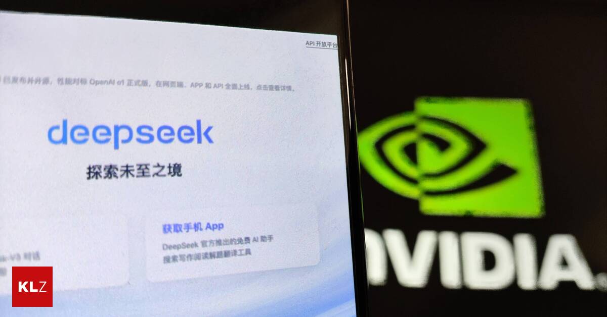 17%-Kurssturz bei Nvidia: DeepSeek: Eine chinesische Firma bringt die KI-Welt ins Wanken