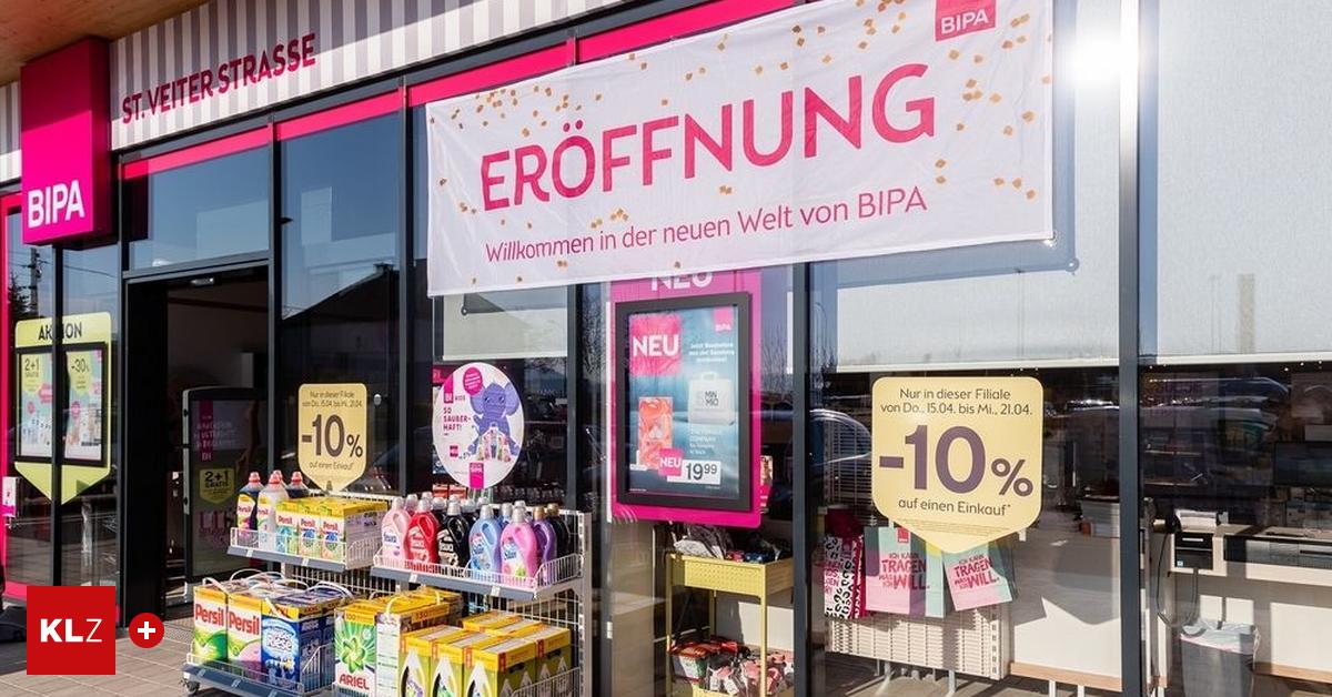 Klagenfurt: Neue Bipa-Filiale eröffnete in der St. Veiter Straße