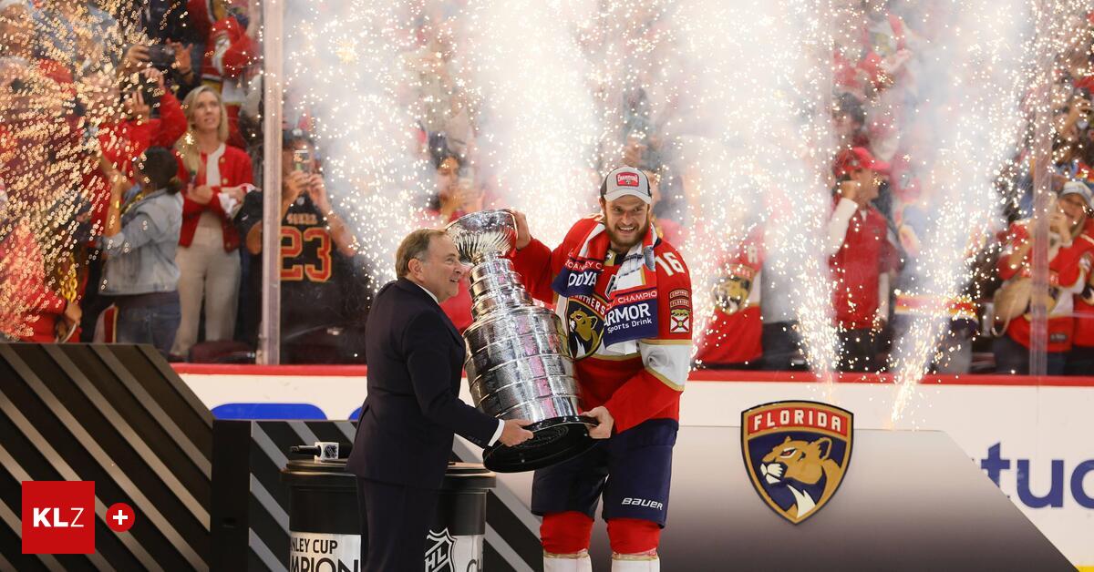 Eishockey, NHL: Irres Finale: Florida Panthers holen den Stanley Cup