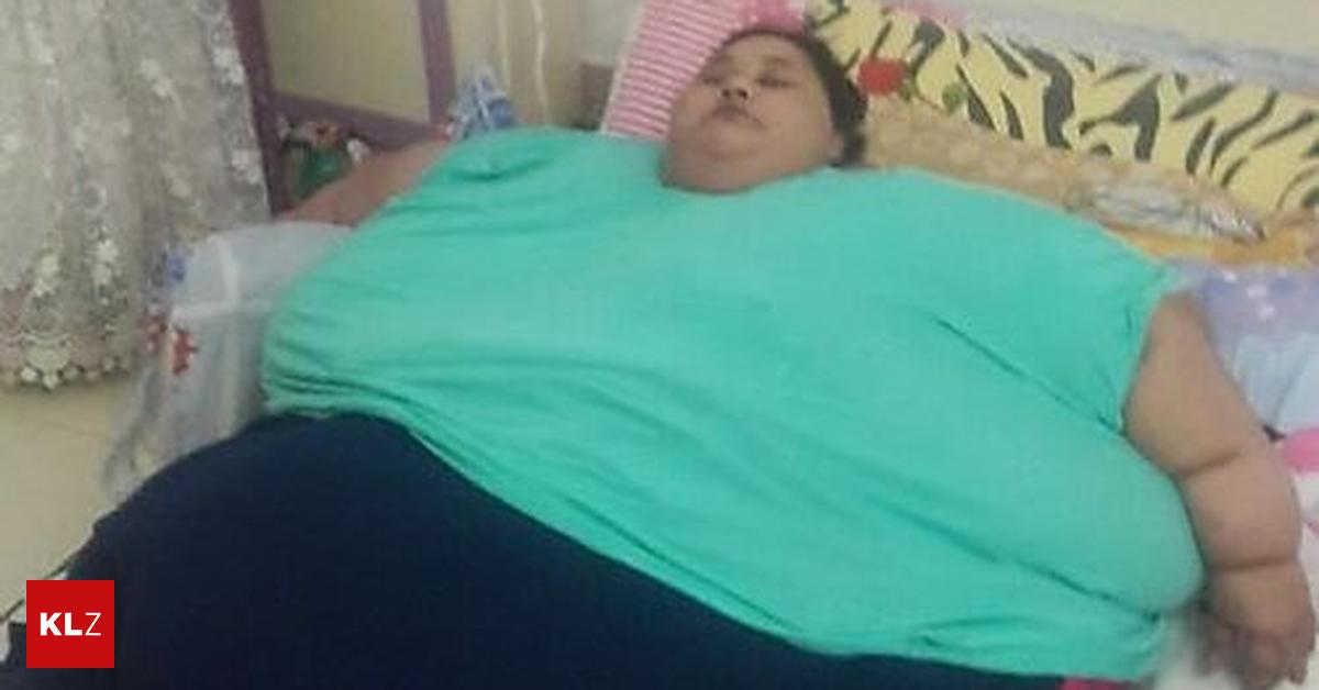 Für Operation: 500 Kilo: Dickste Frau der Welt will nach Indien reisen