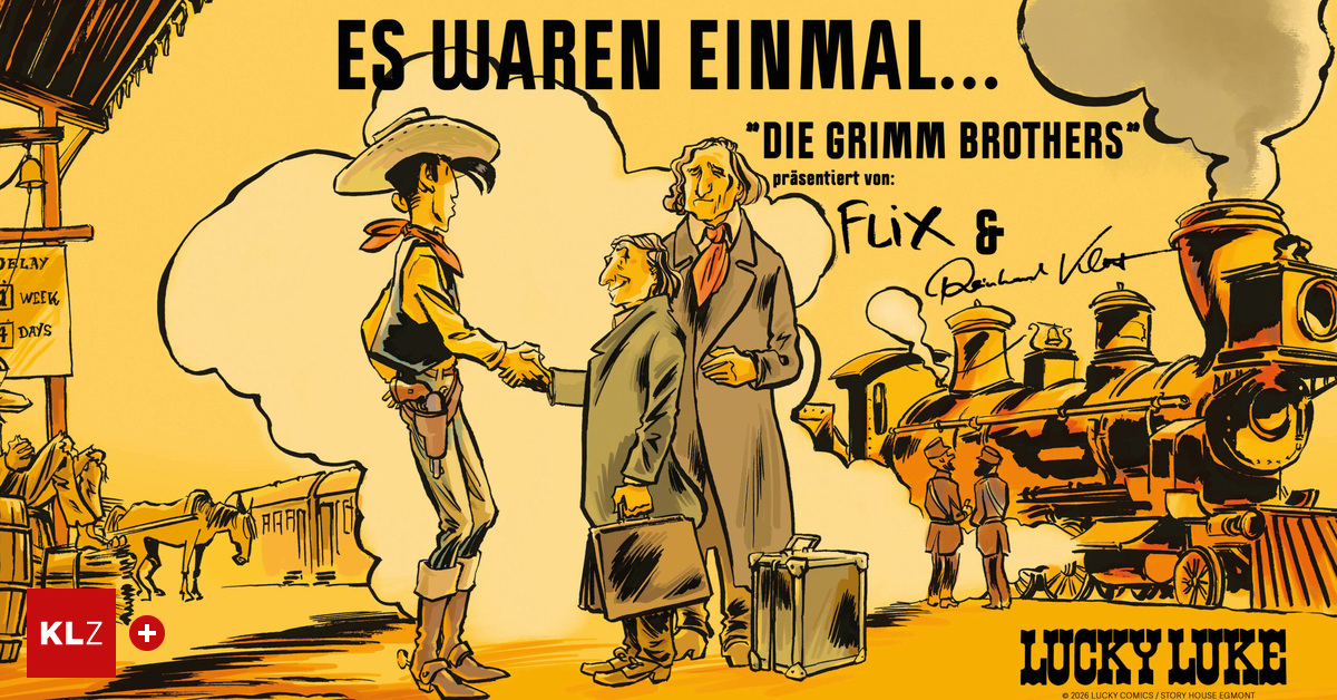 80 Jahre Lucky Luke: Lucky Luke trifft die Brüder Grimm im Wilden Westen
