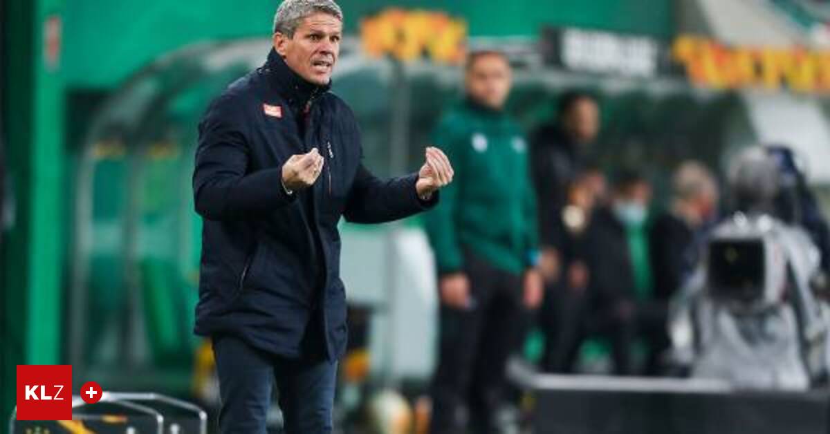 SV Ried gegen Rapid geht wohl ohne Trainer über die Bühne