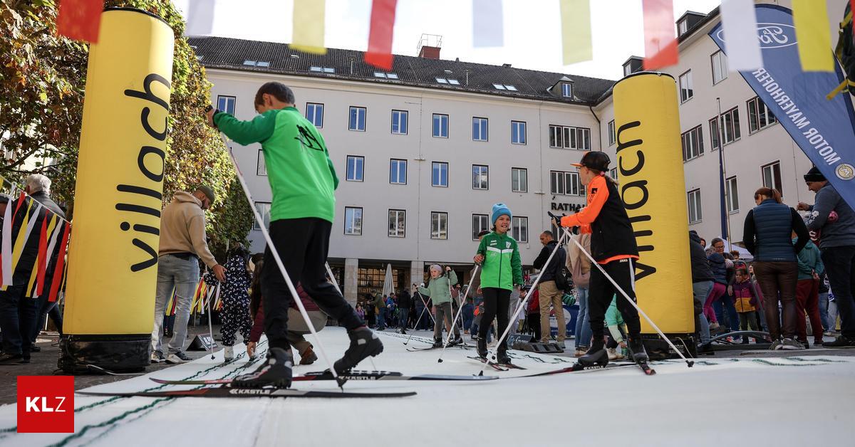 Großer Andrang: Wintersporttag am Rathausplatz begeisterte zahlreiche ...