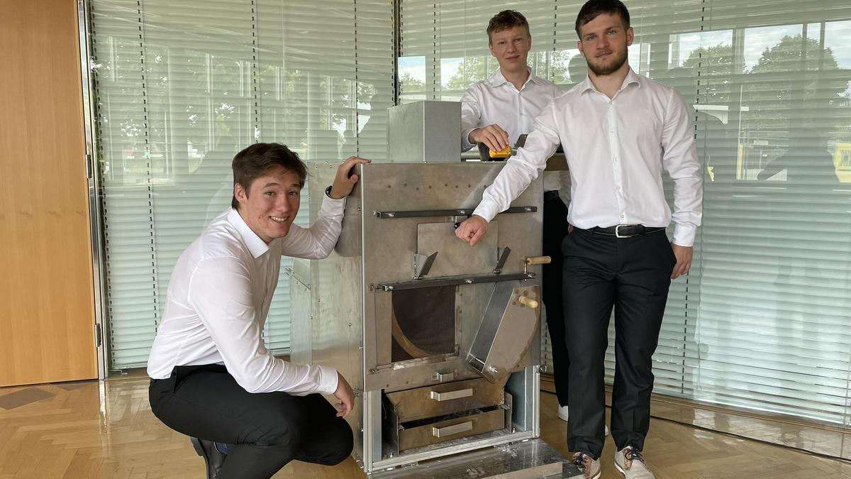 Innovation: Diese Maschine brät Maroni von ganz alleine