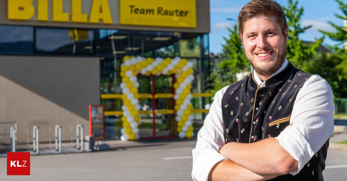 Premiere: Erster Billa-Kaufmann Kärntens eröffnet seinen Markt
