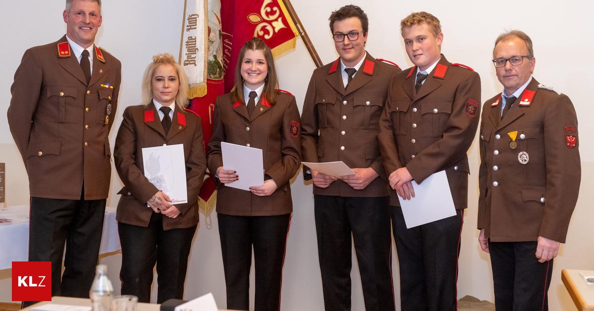 Angelobungen: Die Feuerwehr Dölsach hat vier Nachwuchskräfte