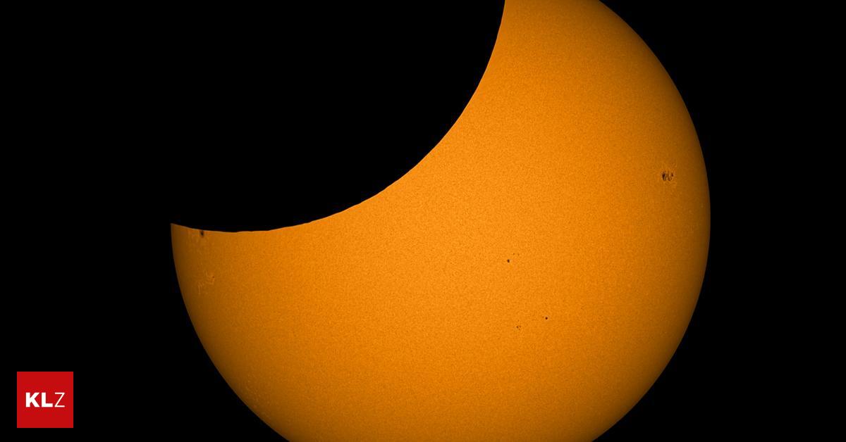 Sonnenfinsternis: Partielle Eklipse über Österreich