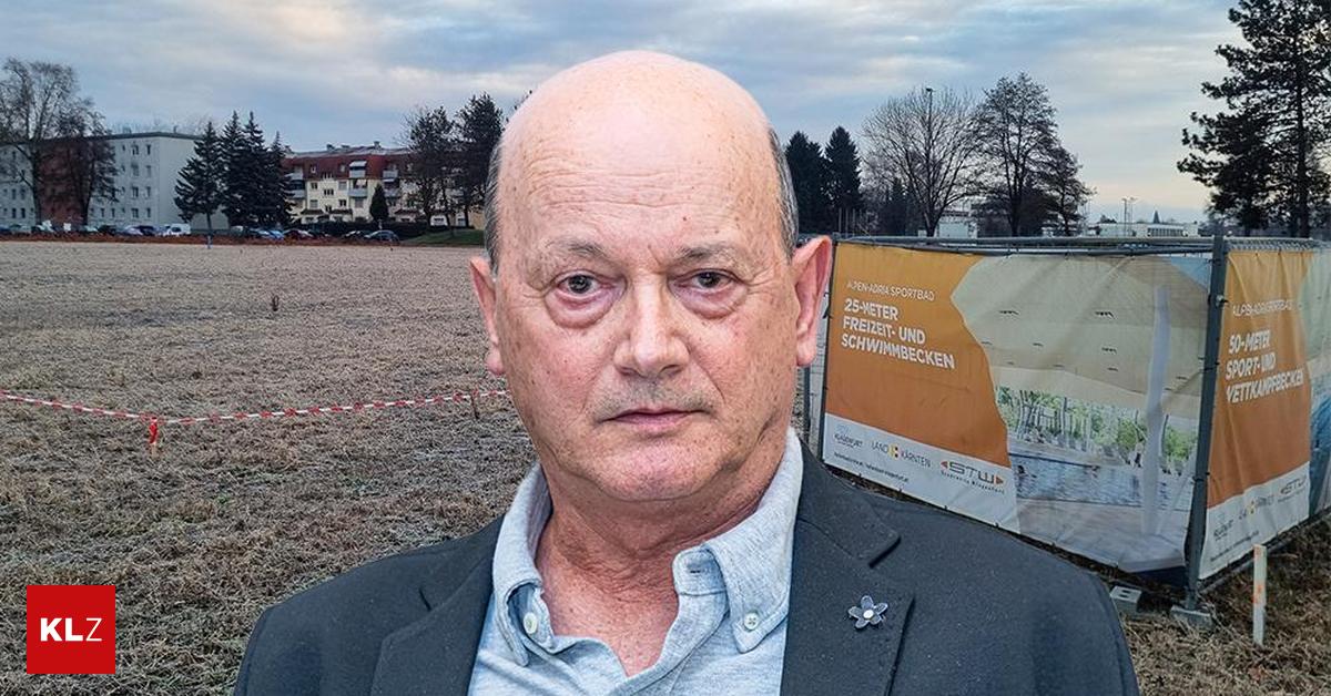 Klagenfurt: Peter Jost hat Widerstand gegen das Hallenbad aufgegeben