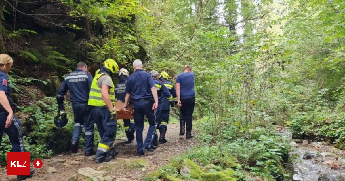 In Heiligengeistklamm: Einsatzkräfte mussten erneut zu Menschenrettung ...