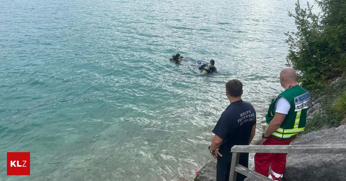 Taucher fanden männliche Leiche im Wolfgangsee