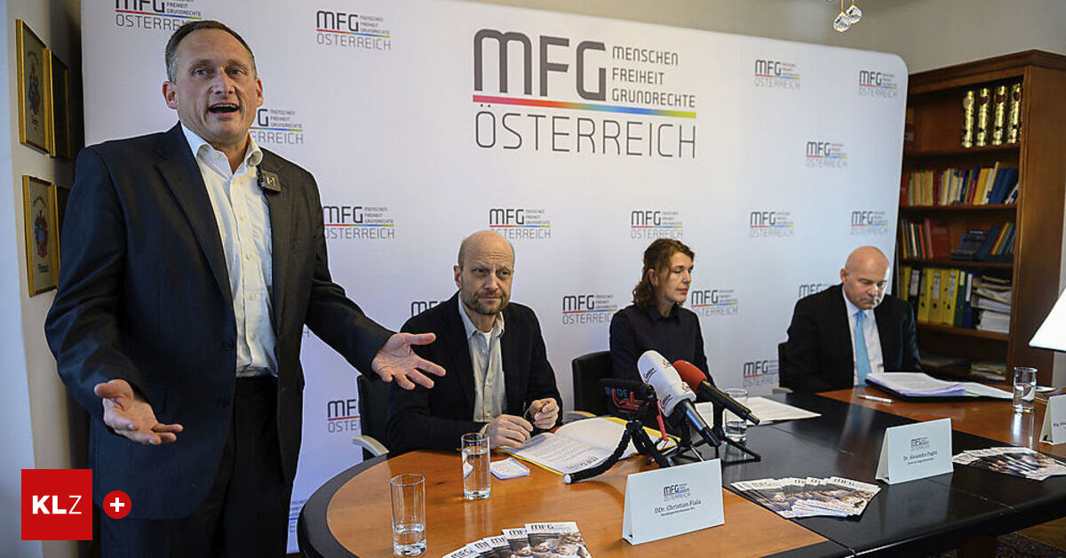 MFG Kärnten: Neue Partei ruft gleich zur Coronademo auf