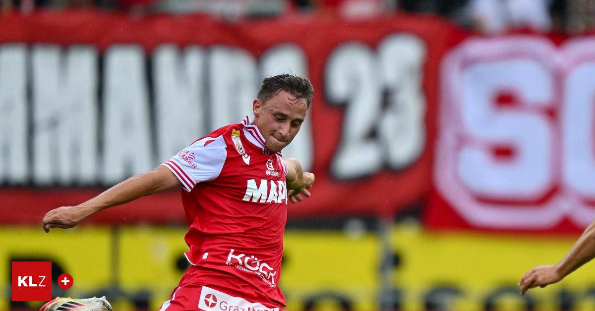 GAK - Sturm | Tobias Koch: „Bin beim richtigen Grazer Verein gelandet“