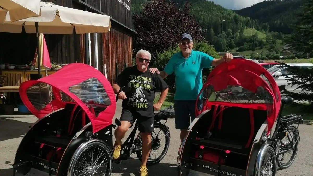 Mit der E-Bike-Rikscha: Dieser Verein ermöglicht Ausfahrten für ...