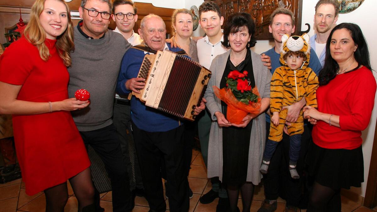 Hollenburg: Legendärer Wirt wurde zu seinem 80. Geburtstag gefeiert