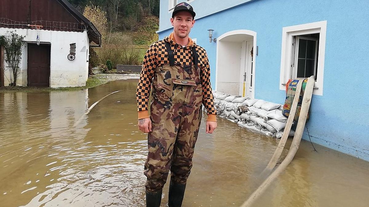 Hochwasser Bezirk St. Veit: "Ich hatte Angst, als das Wasser hereinströmte"