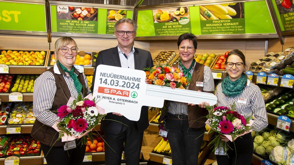 Neueröffnung: Spar in St. Peter am Ottersbach setzt auf Regionalität