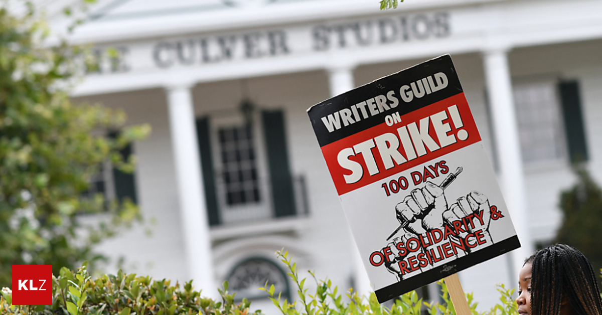 Streik in Hollywood: US-Drehbuchautoren und Studios kommen zu "vorläufiger Einigung"