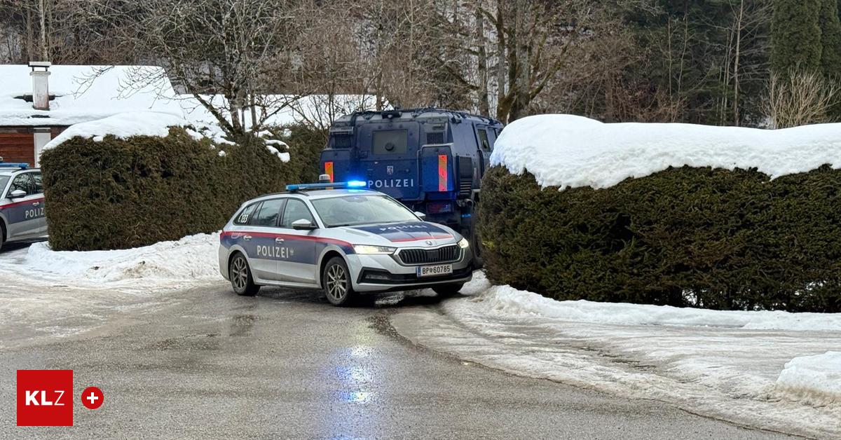 Cobra in Grundlsee: Polizeieinsatz in Grundlsee – Verhandlungen laufen