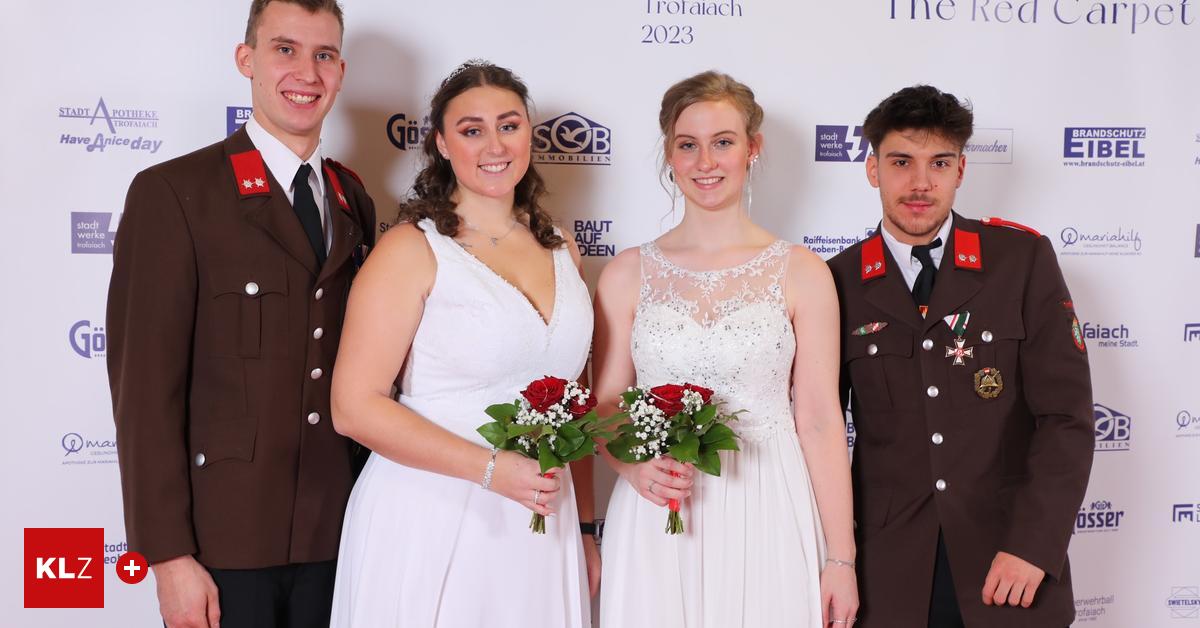 36. Feuerwehrball in Trofaiach: 2000 Gäste erlebten eine feurige Ballnacht