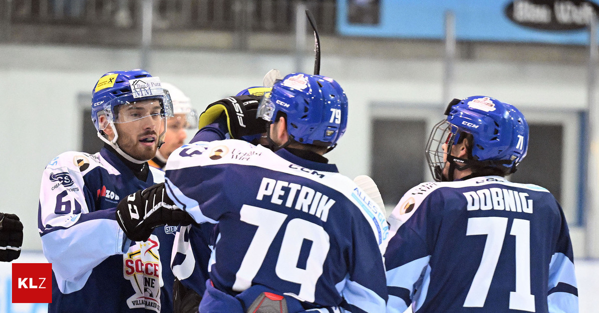 Kärntner Eishockey: Steindorf versenkte Veldener Piratenschiff