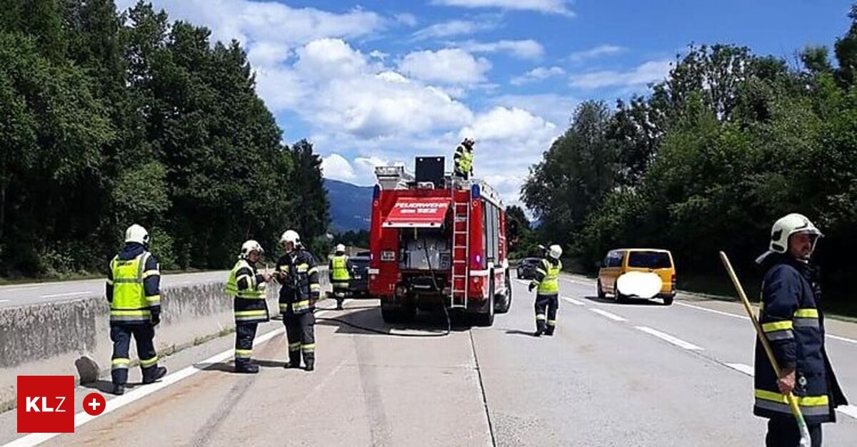 Alkotest positiv: Auto krachte auf der Tauernautobahn in Lkw