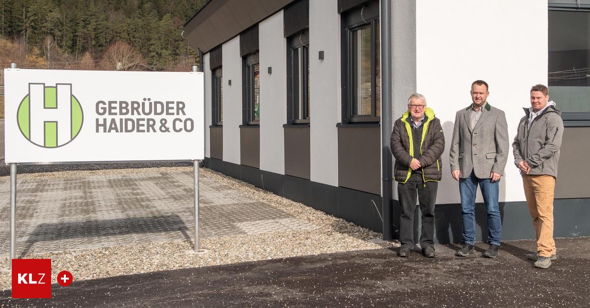 Business-Szene: Gebrüder Haider & Co. mit neuer Niederlassung in Wörschach