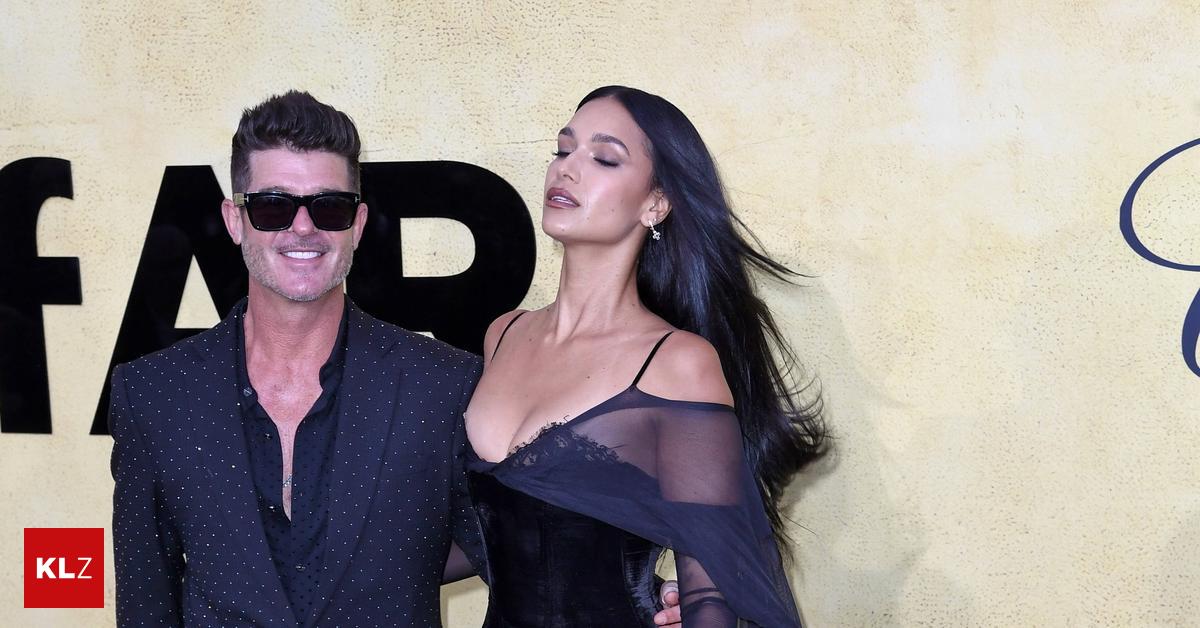 US-Sänger Robin Thicke feierte Traumhochzeit am Strand von Mexiko