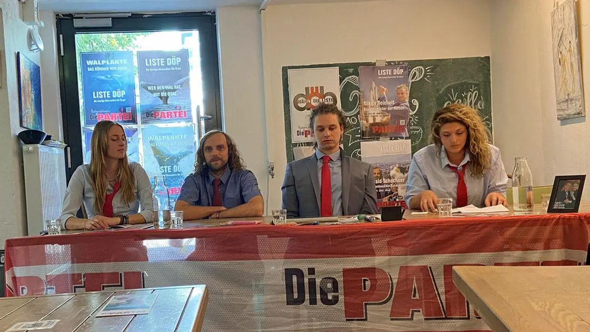 ''Die Partei'' stellt Programm vor: Mit Weltraum-Bahnhof und veganem ...