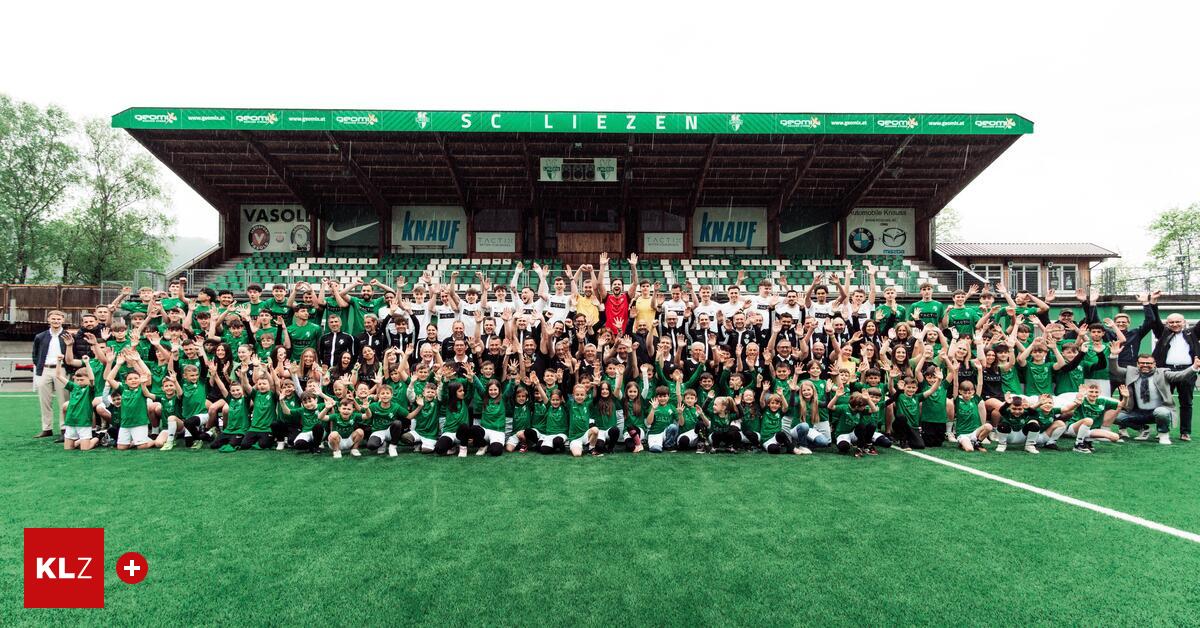 100 Jahre SC Liezen: Als Fußballer noch selbst Karten verkauften