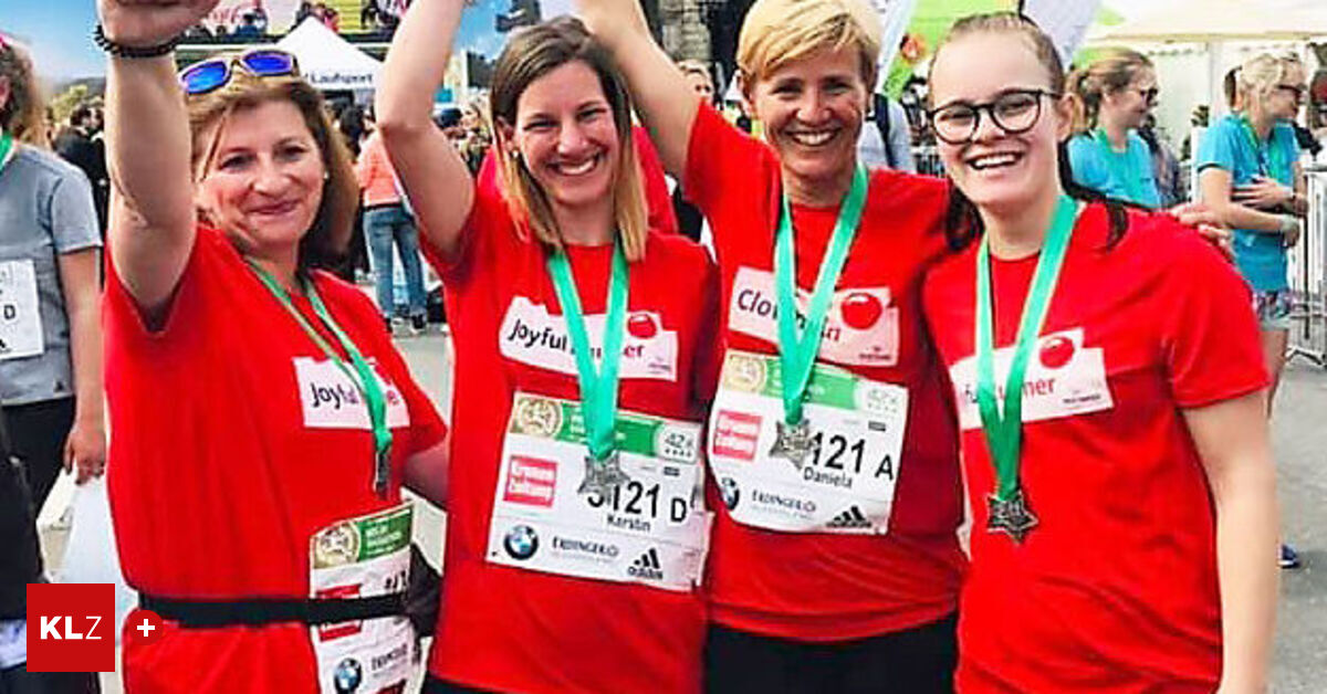 Wien/Mürzzuschlag: Mürzer Damenstaffel lief den Marathon