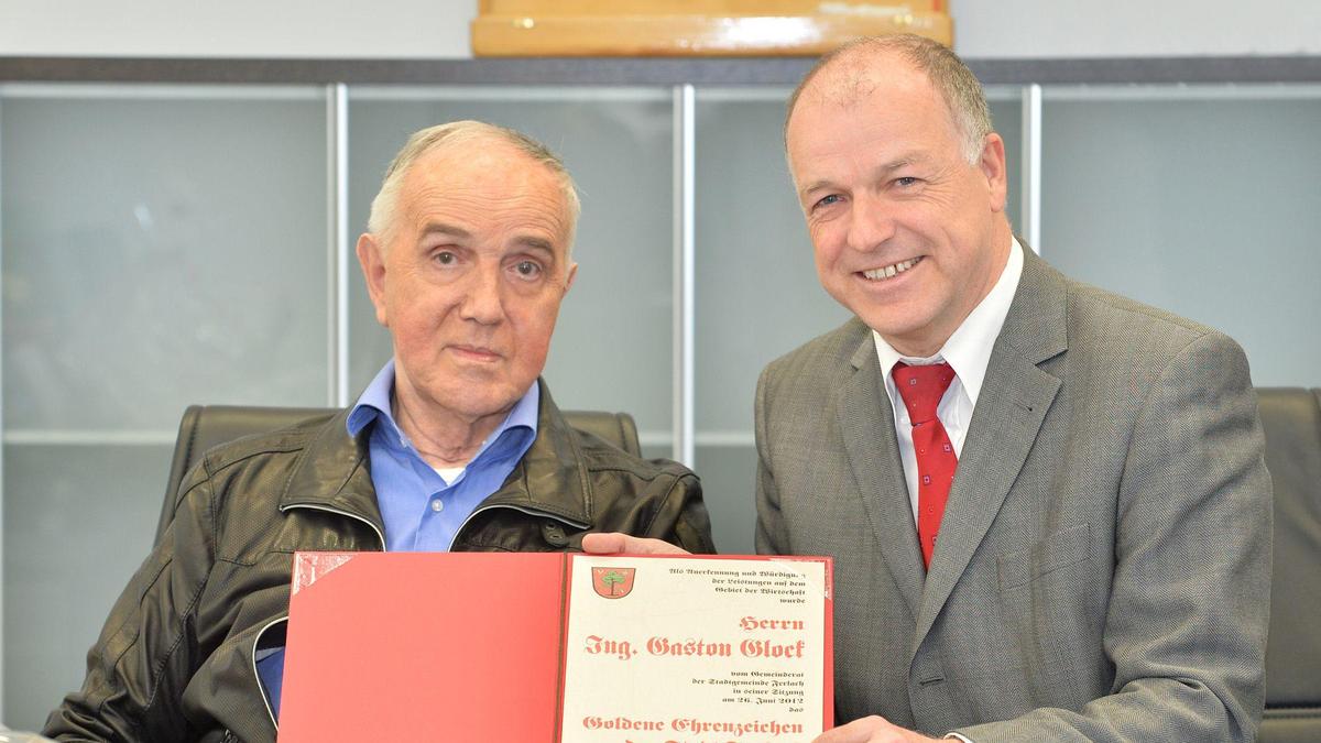 Gaston Glock: Ferlach trauert: „Ohne Glock wären wir nicht da, wo wir sind“