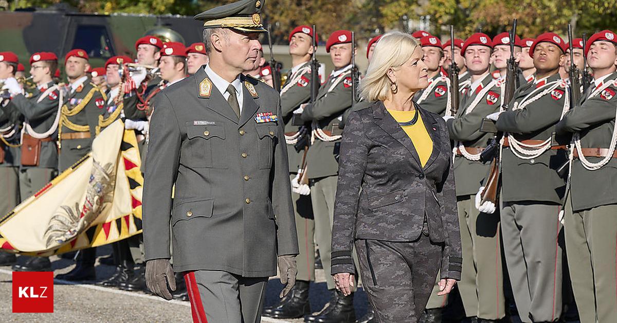 Amtseinführung in Wien: Rudolf Striedinger ist jetzt auch offiziell Generalstabschef