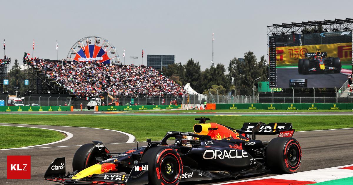 GP von Mexiko: Max Verstappen sicherte sich mit Traumrunde die Pole Position