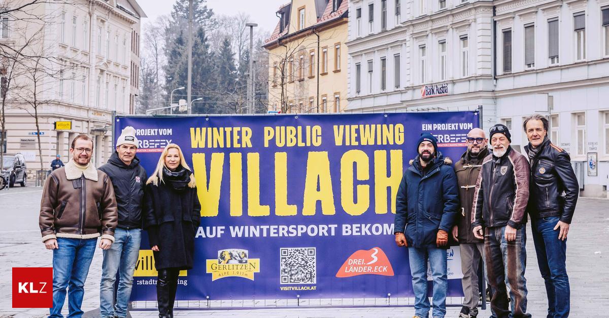 Olympia 2026: Villach bekommt eigenes Winter Public Viewing