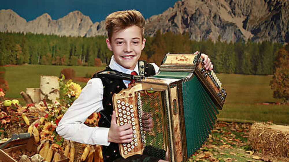Harmonikabewerb: Samuel Steiner musizierte sich auf den dritten Platz