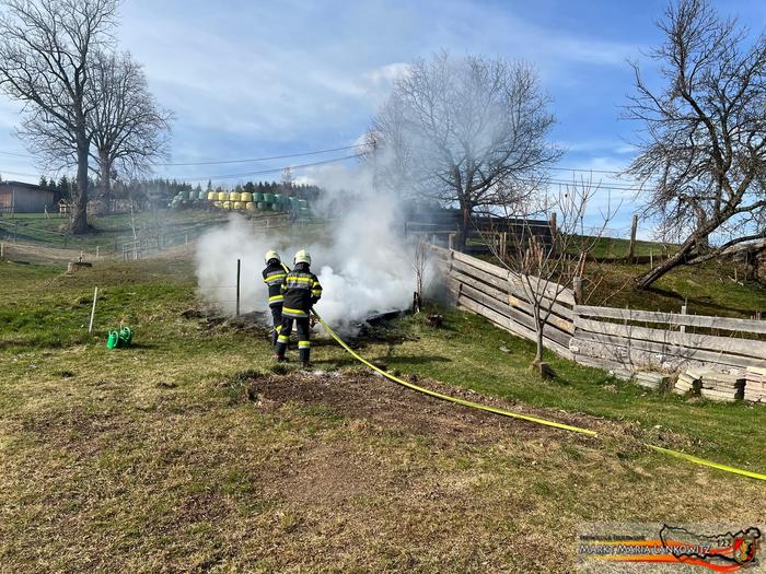 Brand in Hochgößnitz: Eine Selch fiel den Flammen zum Opfer