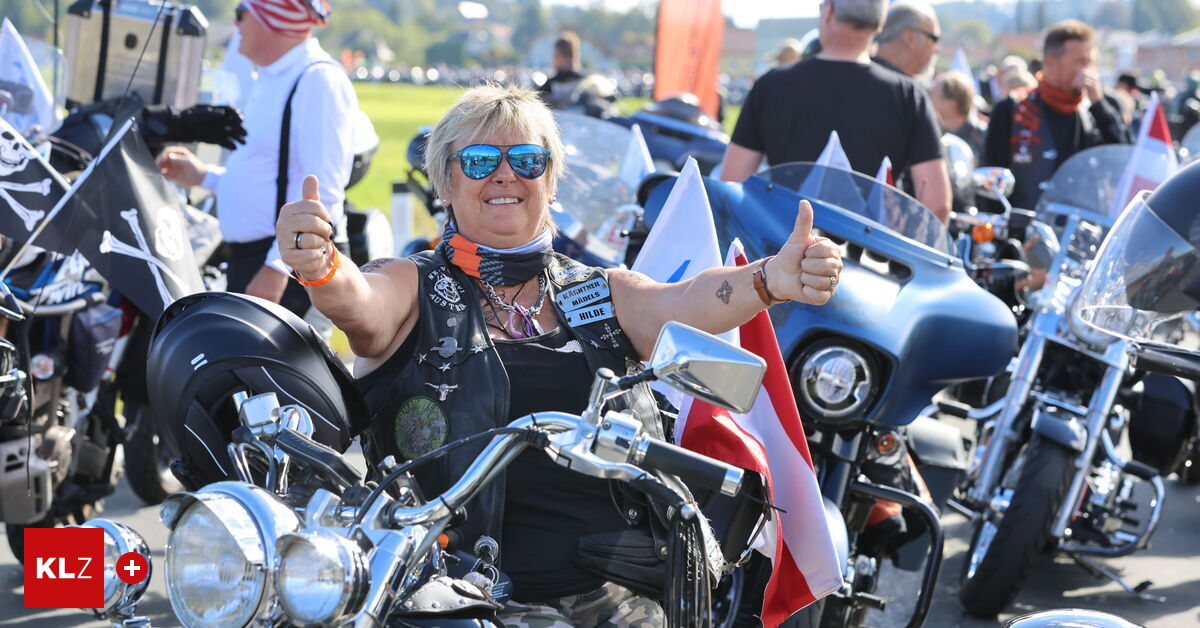 Harley-Treffen geht zu Ende: 80.000 Besucher und keine einzige ...