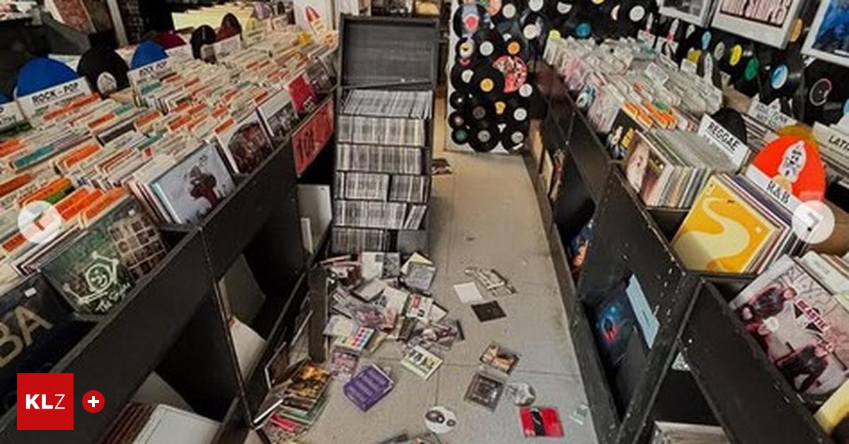 In-and-out-Records: Beliebter Grazer-Plattenladen komplett verwüstet