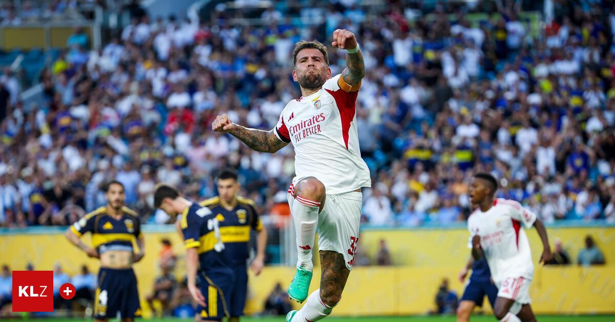 Klub-WM: Benfica Lissabon rettet in Unterzahl einen Punkt gegen Boca ...
