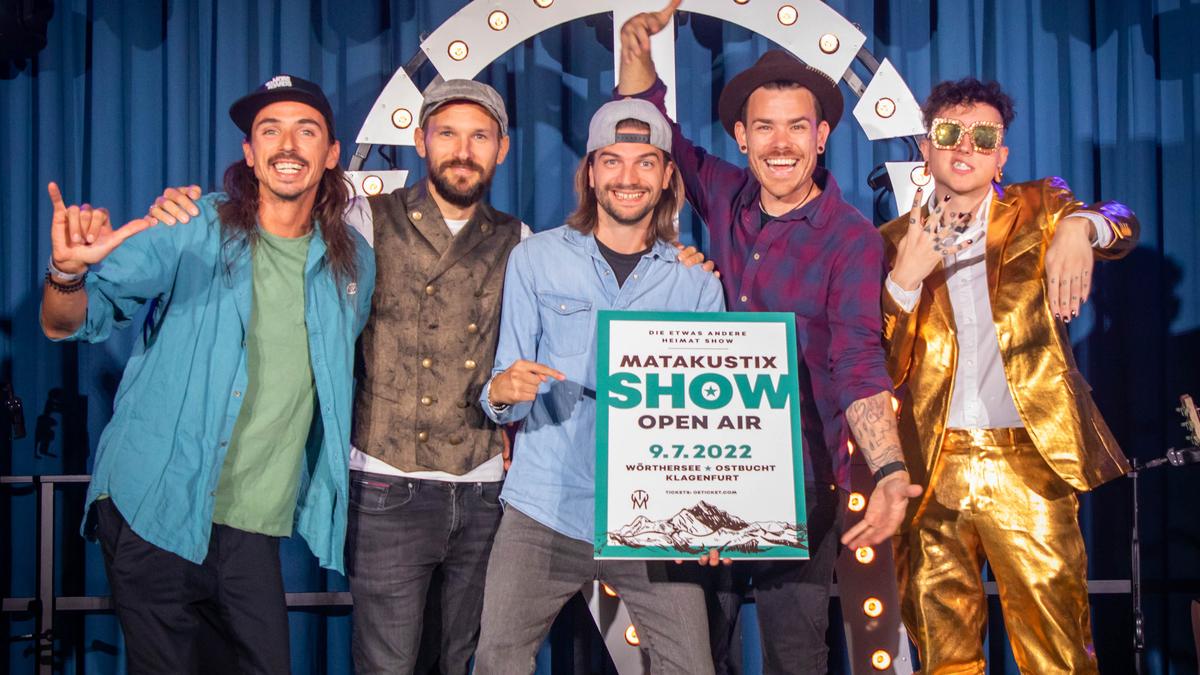 Auf Starnacht-Bühne: Bisher größte Matakustix-Show steigt am Wörthersee