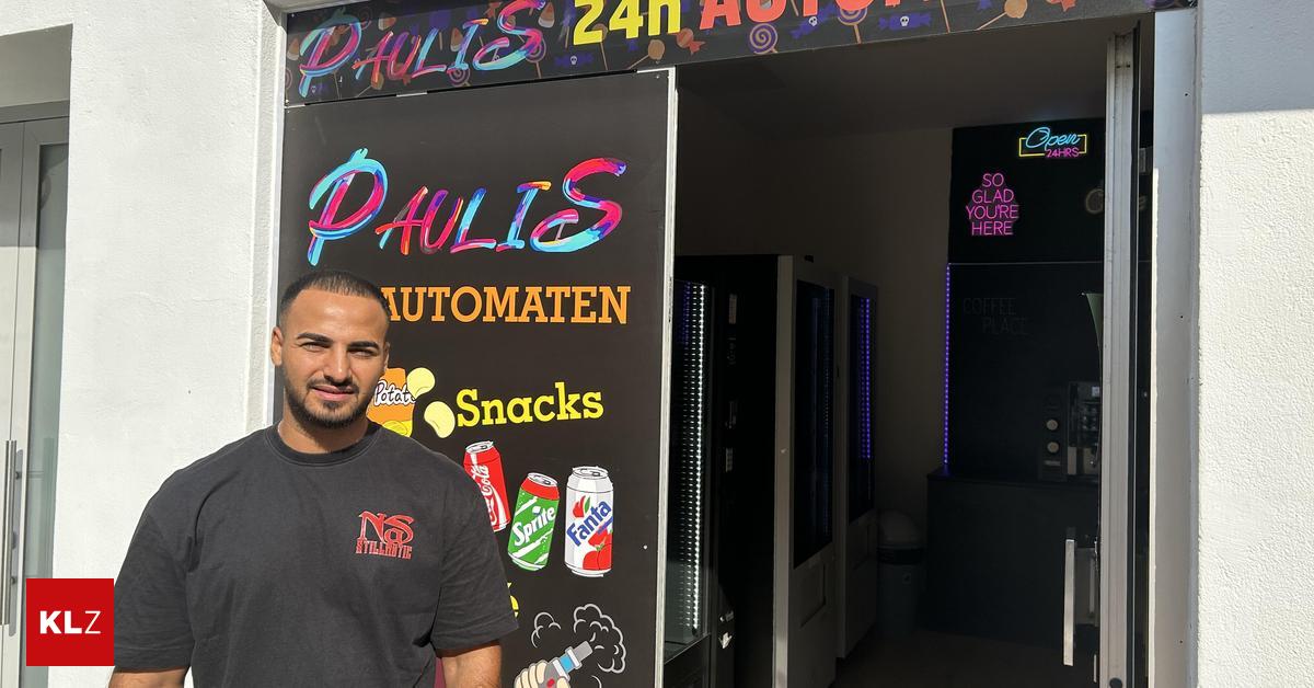 In diesen Automaten gibt es trendige Snacks und Schwangerschaftstests