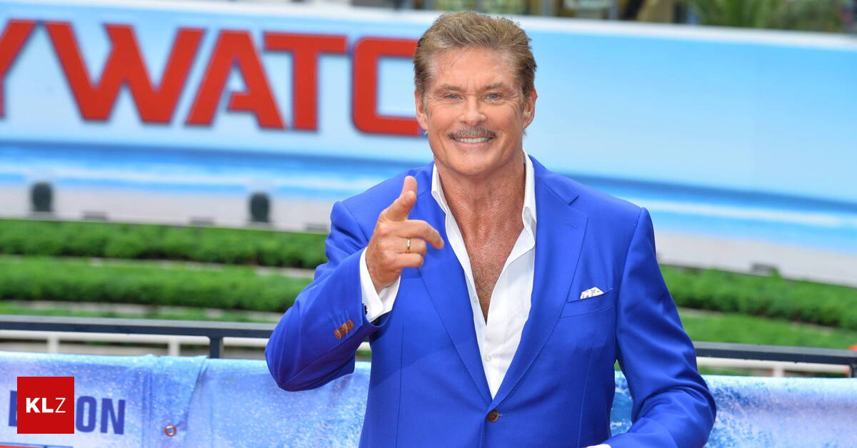 Auftakt in Schladming: Mit guter Laune geht David Hasselhoff in ...