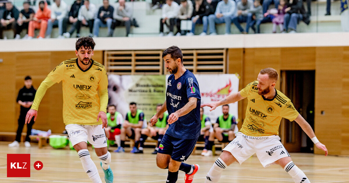 1. ÖFB Futsal Liga: In der unteren Tabellenhälfte herrscht heuer hoher ...