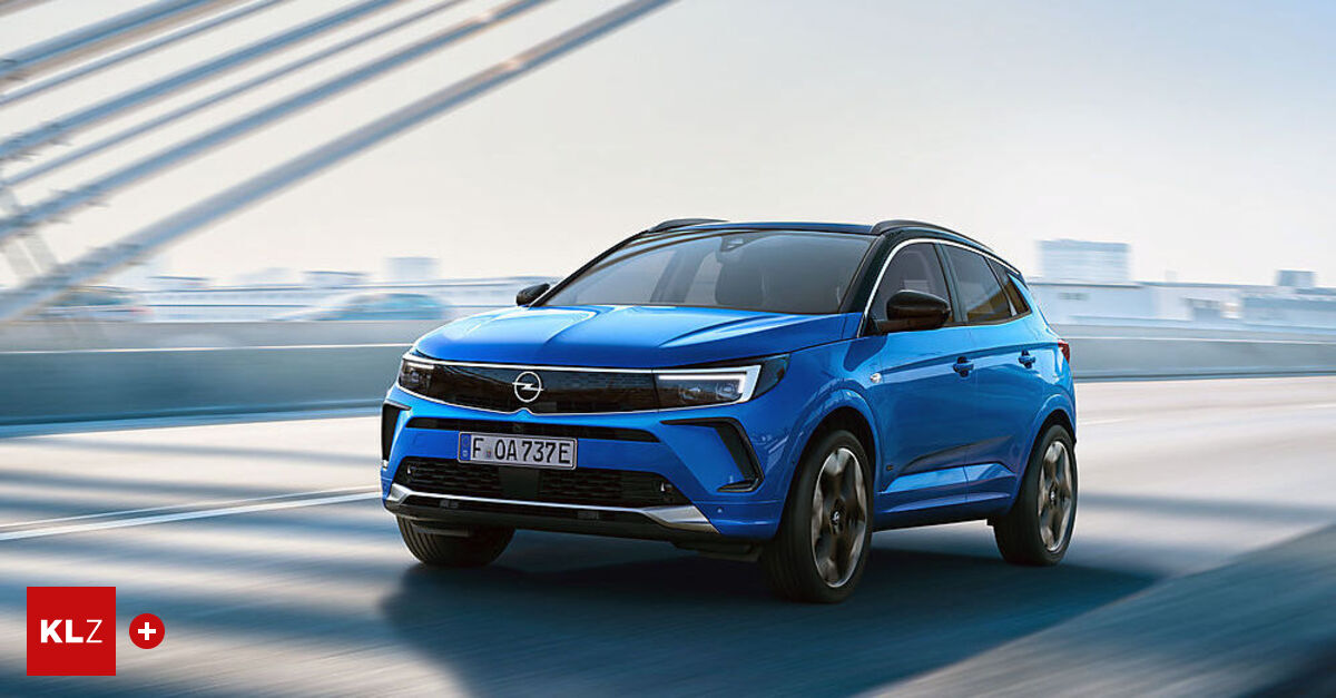Marktstart im Herbst: Der Opel Grandland bekommt ein neues Gesicht