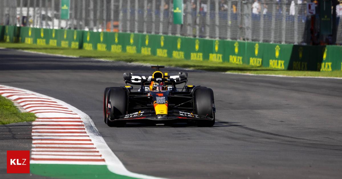 Grand Prix von Mexiko: Max Verstappen braust in Mexiko zum nächsten ...