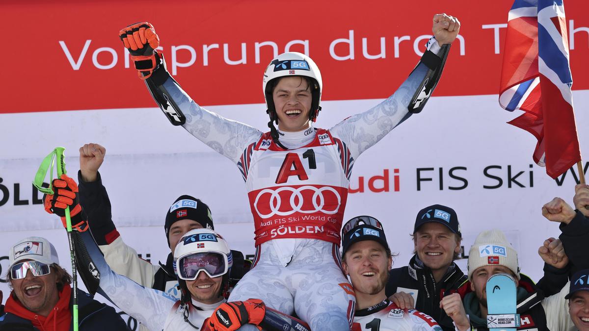Ski-Weltcup: Steen Olsen gewinnt, Braathen begeistert in Sölden