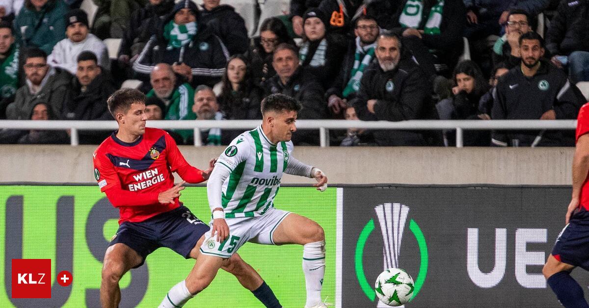Omonia Nikosia – Rapid: Rapid auf Zypern mit vermeidbarer Niederlage