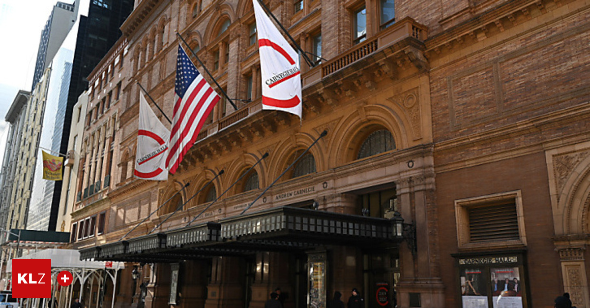 New Yorker Carnegie Hall bleibt bis Jänner 2021 geschlossen