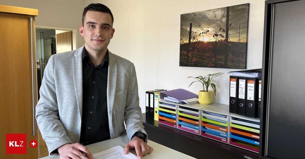 Jüngster der Steiermark: Bürgermeister Raphael Scheucher: „Wichtig ist ...