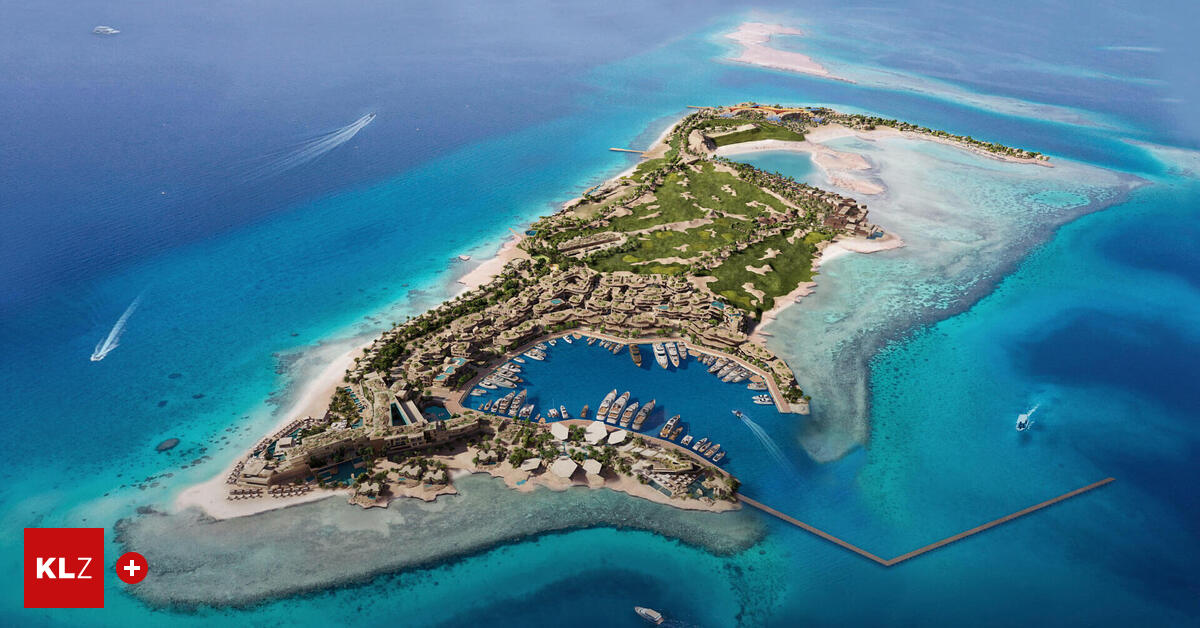 Tourismusoffensive am Golf: Saudi-Arabien baut eine künstliche Luxusinsel